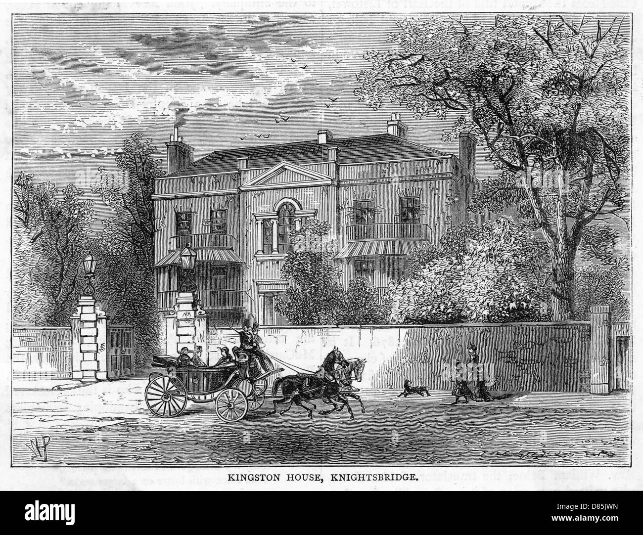 Kingston house knightsbridge hi-res stock photography and images - Alamy