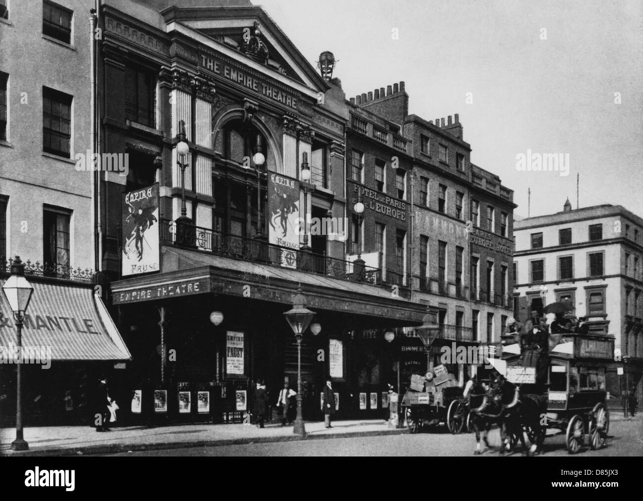 Empire theatre theatres Black and White Stock Photos & Images - Alamy