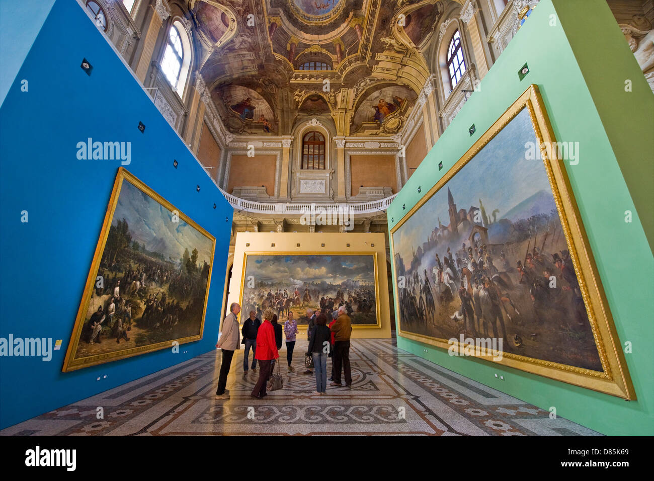 Italy Piedmont Turin Carignano palace National Museum of the Italian ...