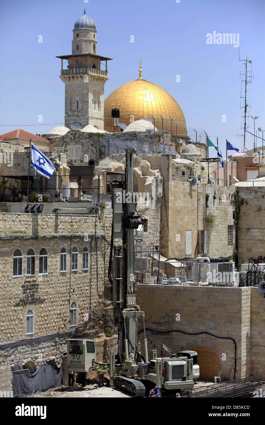 May 20, 2013 - Jerusalem, Jerusalem, Palestinian Territory - Israeli ...