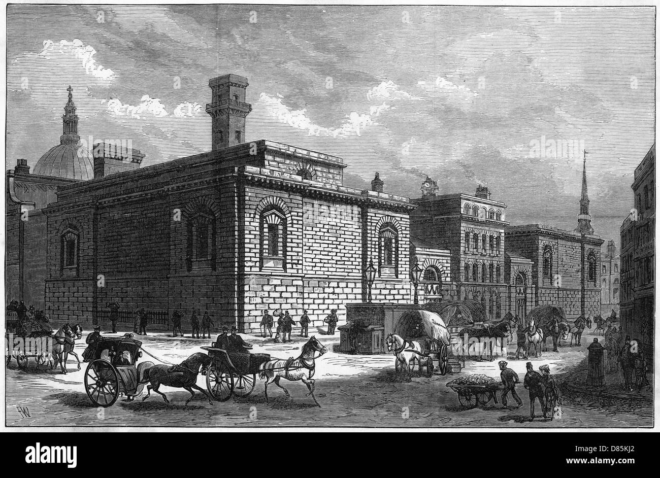 Newgate prison hi-res stock photography and images - Alamy