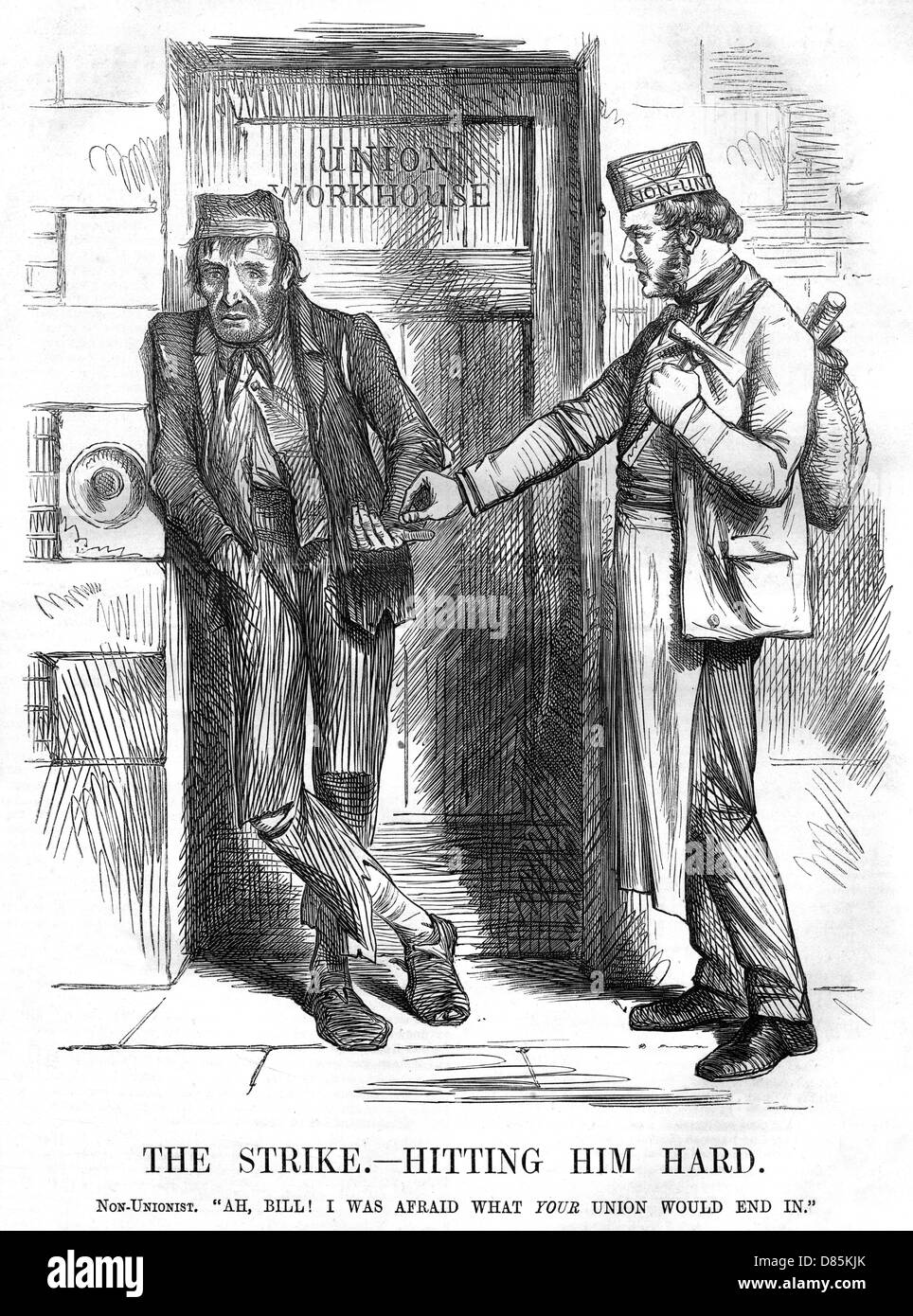 1860s political cartoons Black and White Stock Photos & Images - Alamy