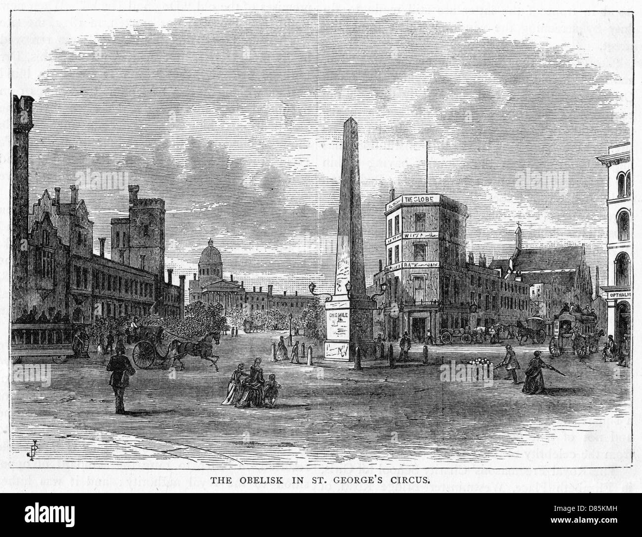 ST GEORGE'S CIRCUS Stock Photo - Alamy