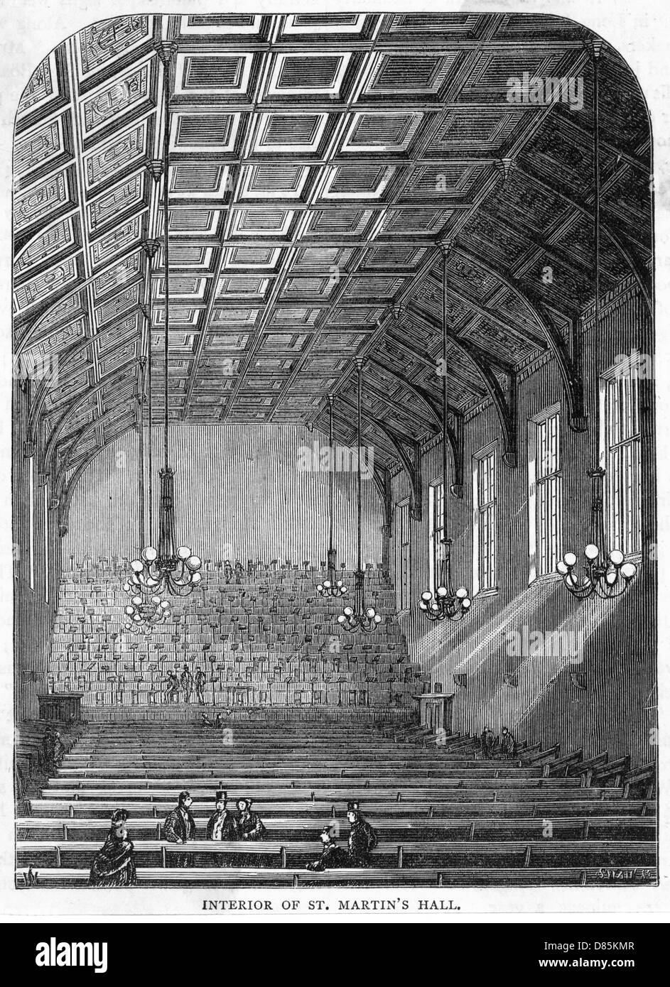 ST MARTIN'S HALL Stock Photo - Alamy