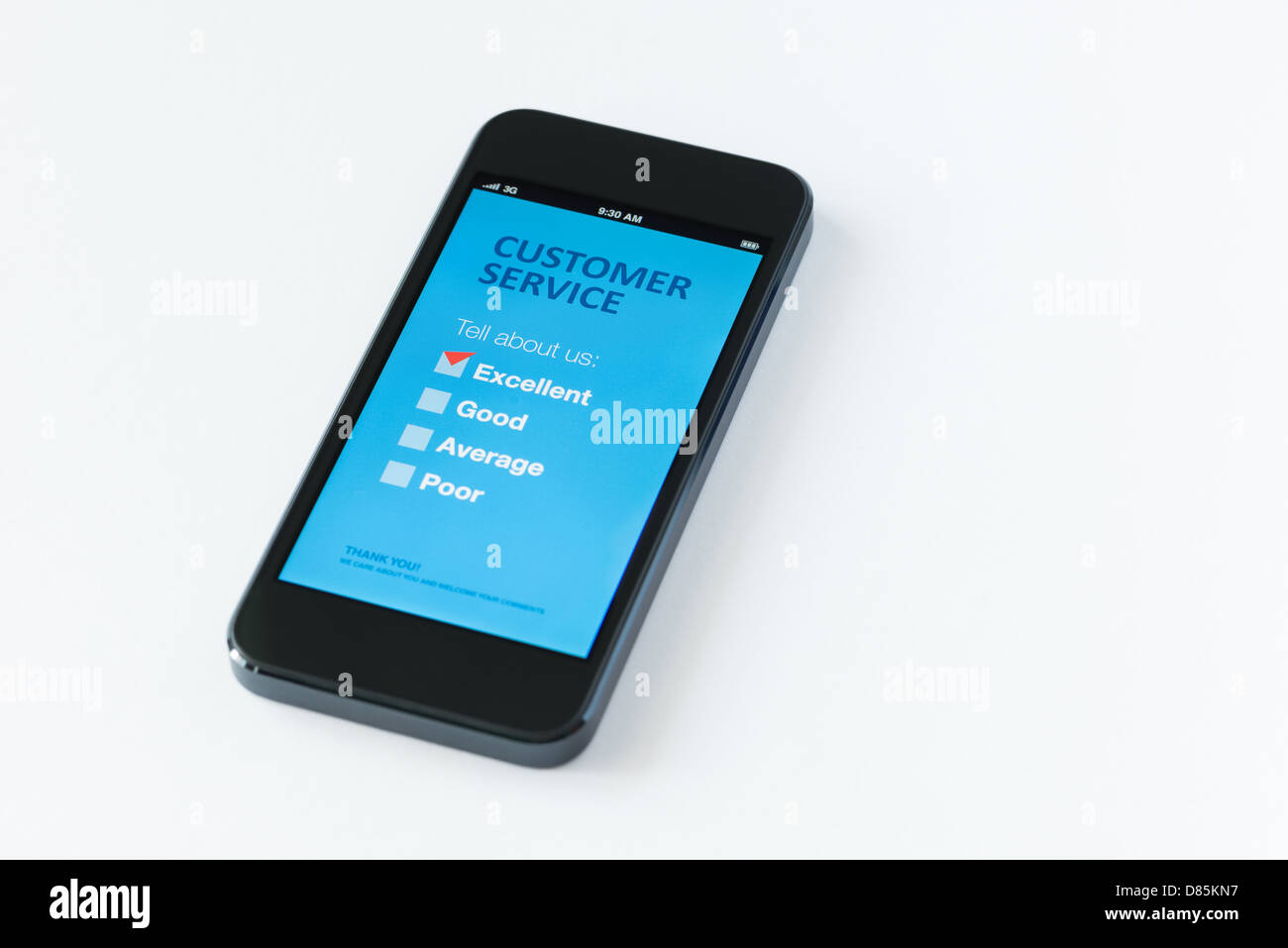 Tick box phone High Resolution Stock Photography and Images - Alamy