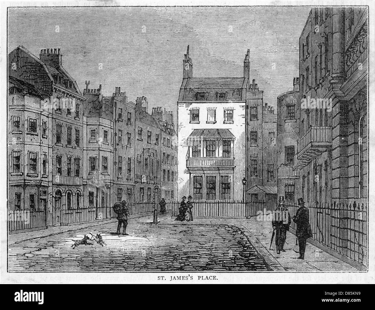 ST JAMES'S PLACE Stock Photo - Alamy