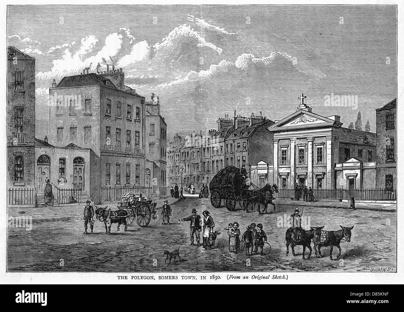 London Somers Town Stock Photo - Alamy