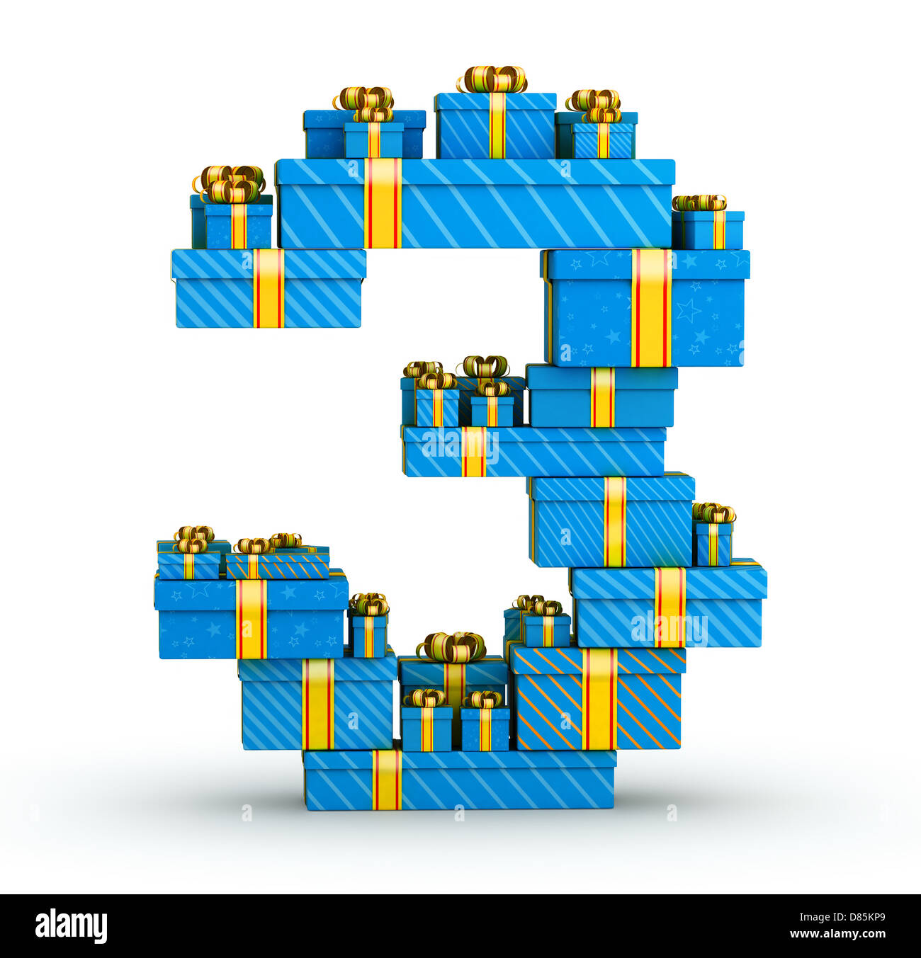 Gift font title boxes name alphabet hi-res stock photography and images ...