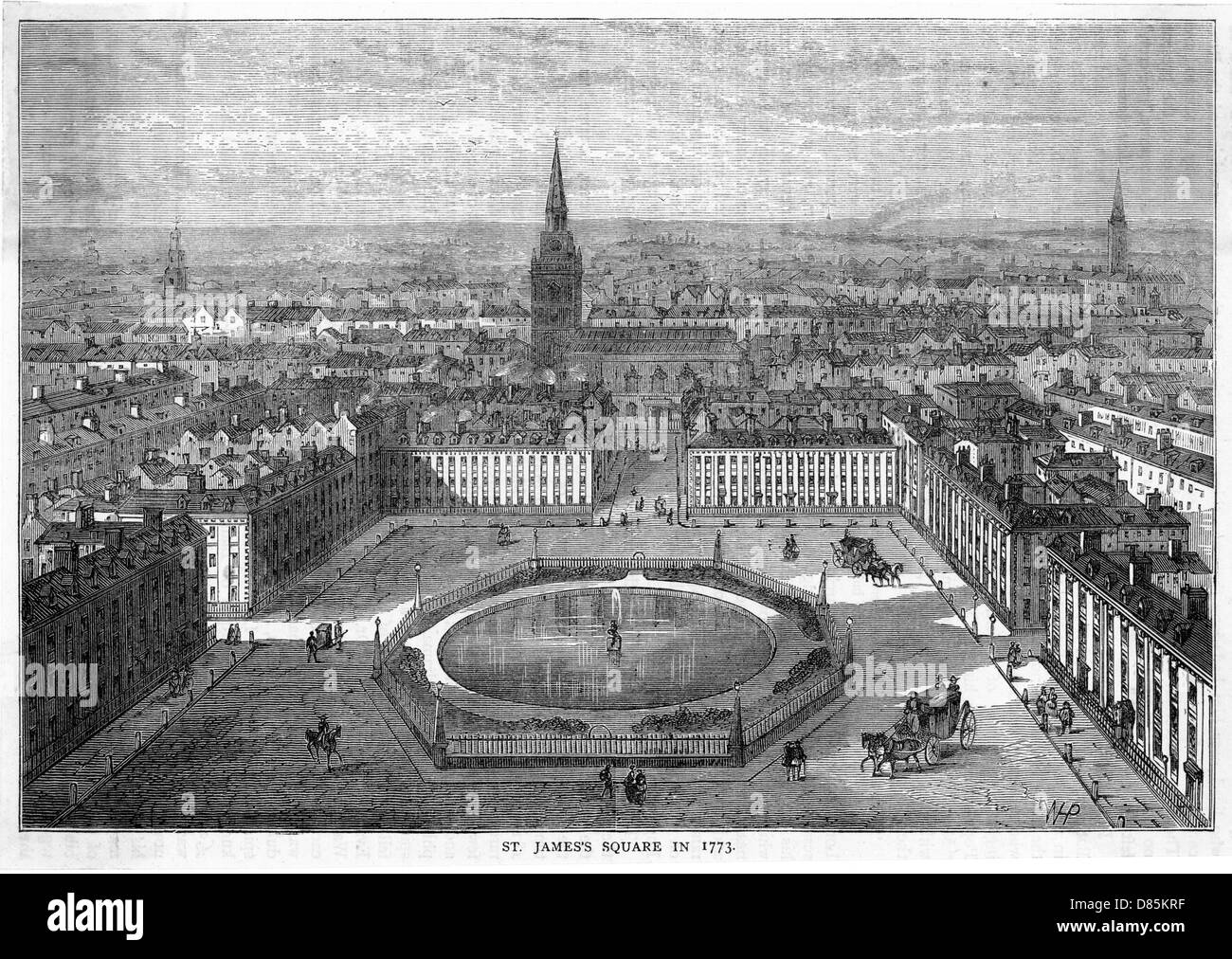 St jamess square hi-res stock photography and images - Alamy