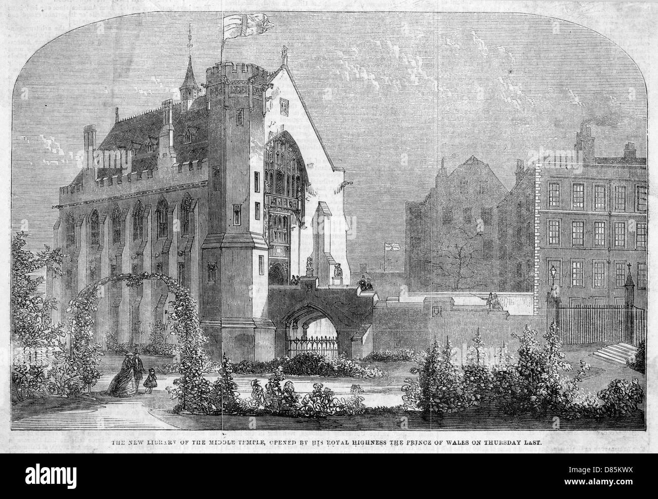 MIDDLE TEMPLE LIBRARY Stock Photo - Alamy