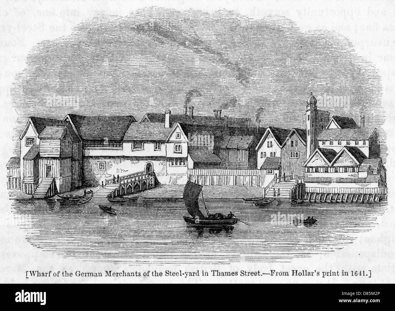 THAMES ST WHARF Stock Photo - Alamy