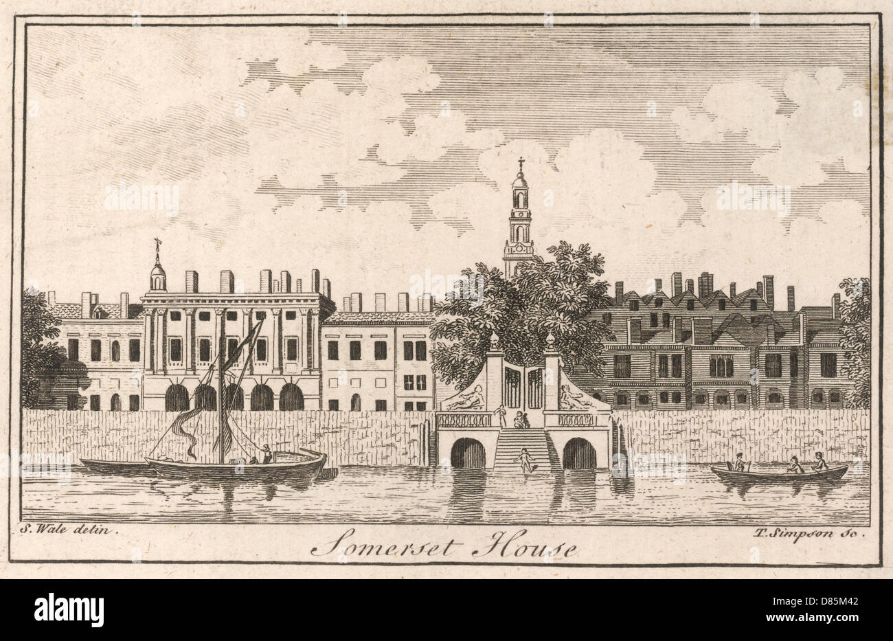 Old somerset house london england hi-res stock photography and images ...