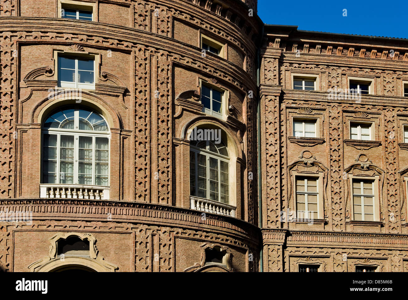 Italy Piedmont Turin Carignano palace Stock Photo - Alamy