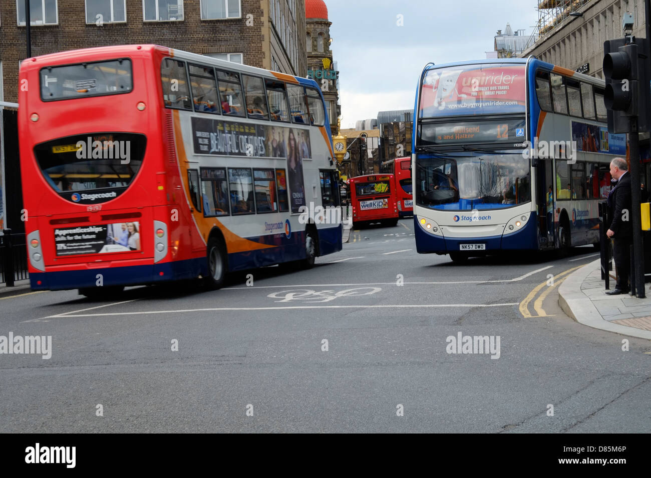 Newcastle bus hi-res stock photography and images - Alamy