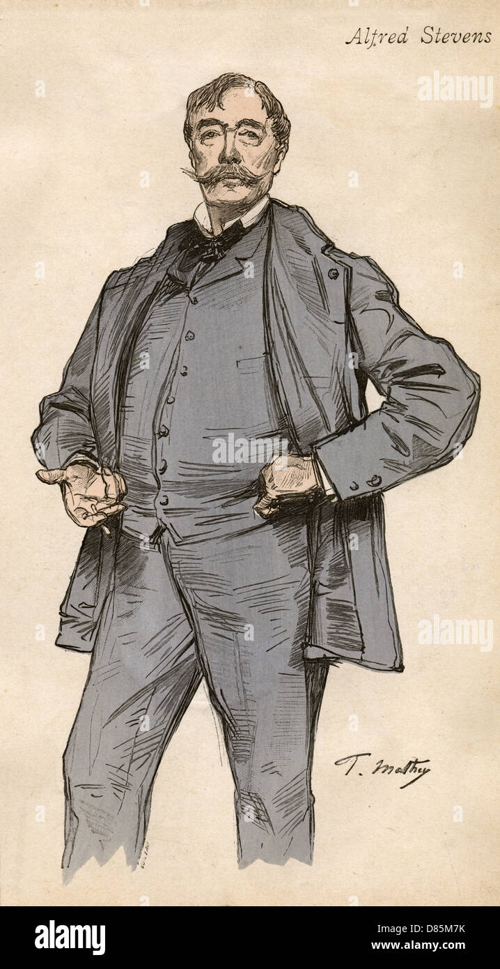 Alfred stevens hi-res stock photography and images - Alamy