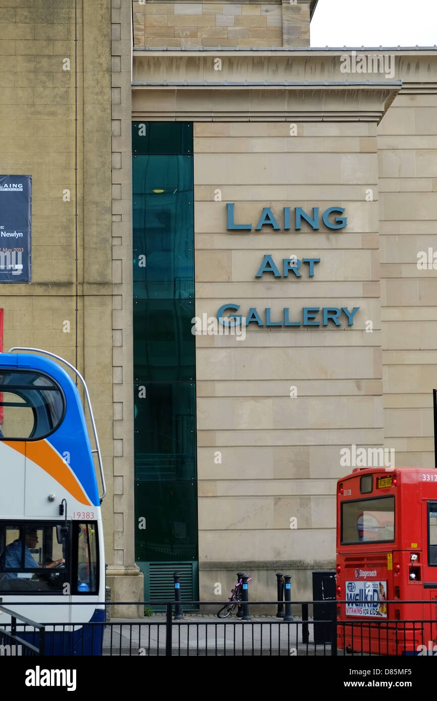 The Laing Art Gallery in the centre of Newcastle Upon Tyne Stock Photo ...
