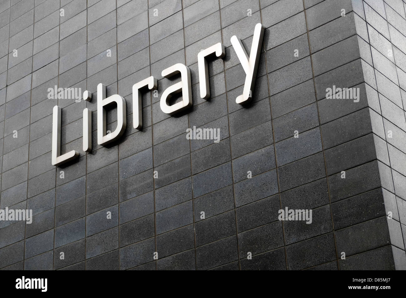 The main library in Newcastle's city centre Stock Photo - Alamy