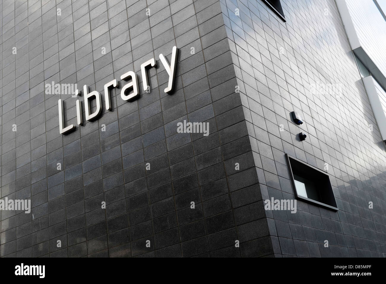 The main library in Newcastle's city centre Stock Photo - Alamy
