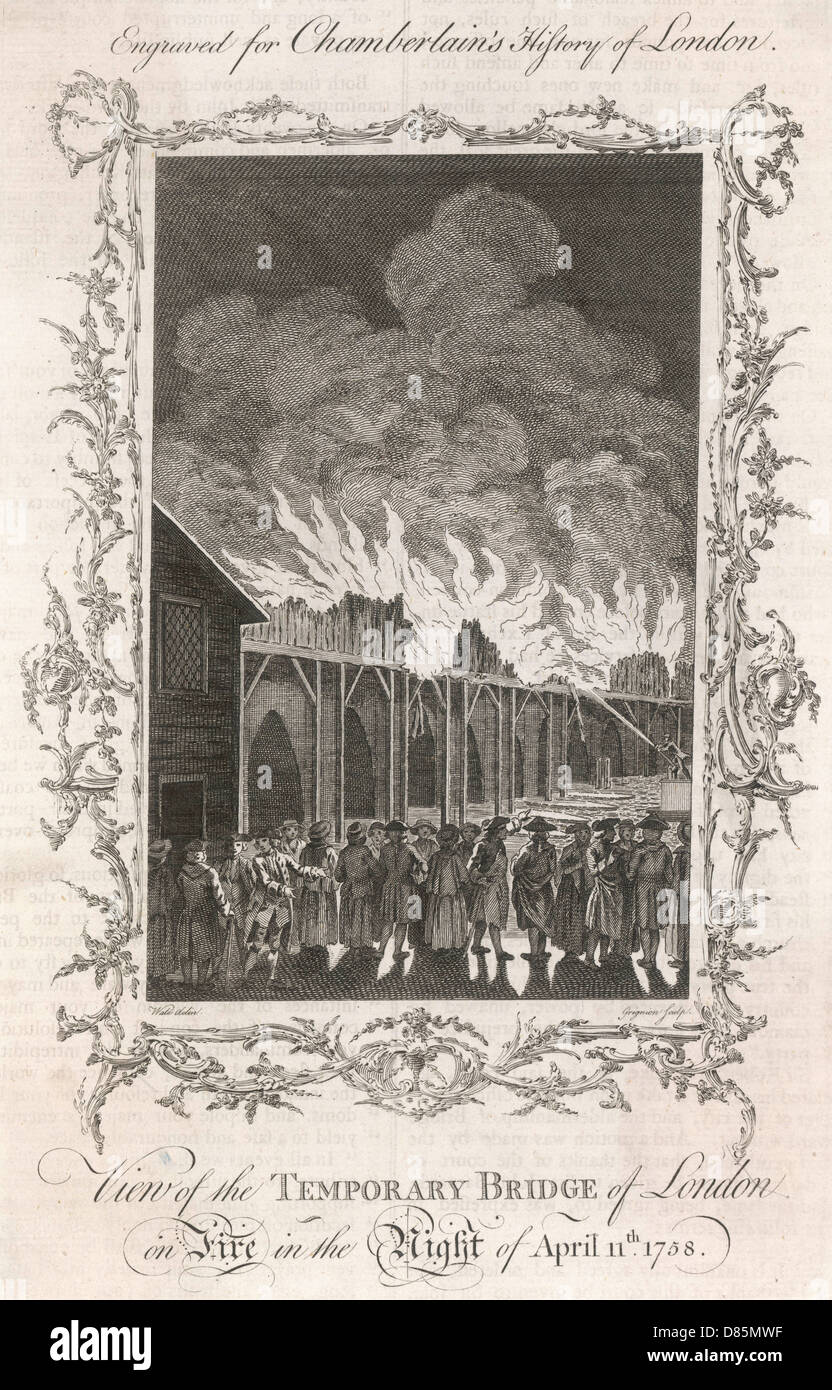 LONDON BRIDGE FIRE Stock Photo - Alamy