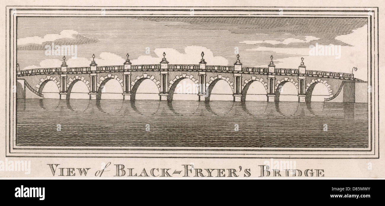 Old blackfriars bridge hi-res stock photography and images - Alamy