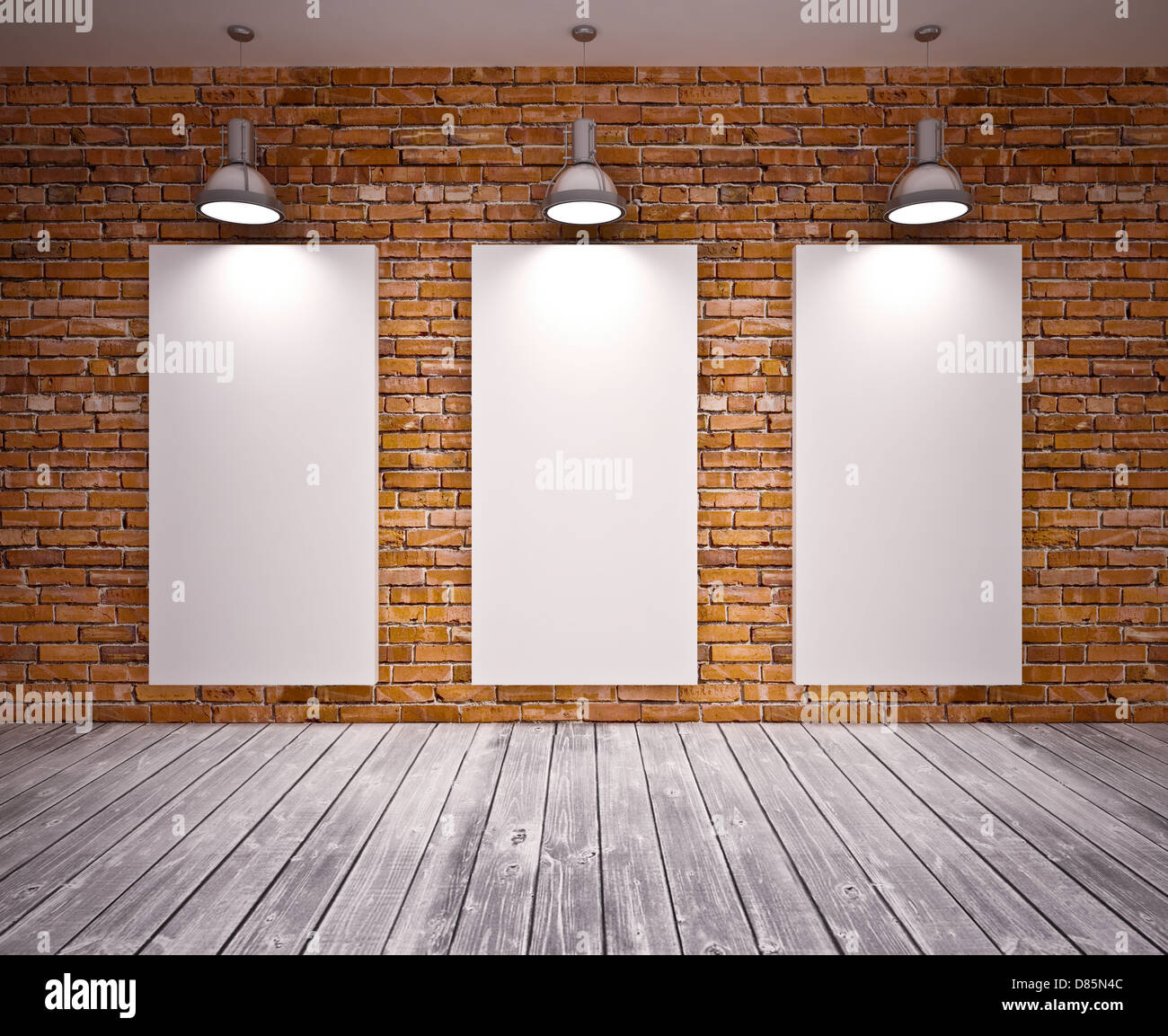 Banner on stone Stock Photo - Alamy