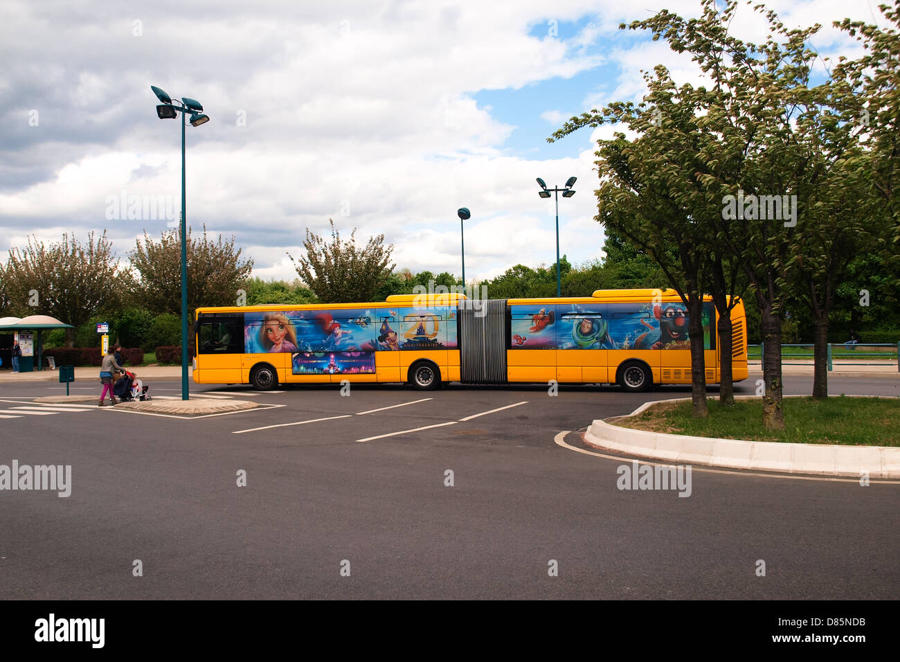 Disneyland Shuttle Transportation High Resolution Stock Photography and ...
