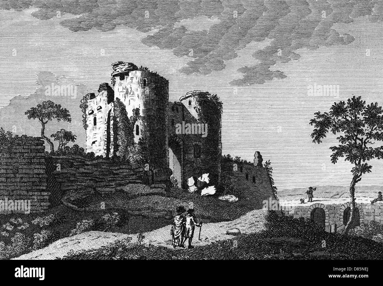 Beeston castle england Black and White Stock Photos & Images - Alamy