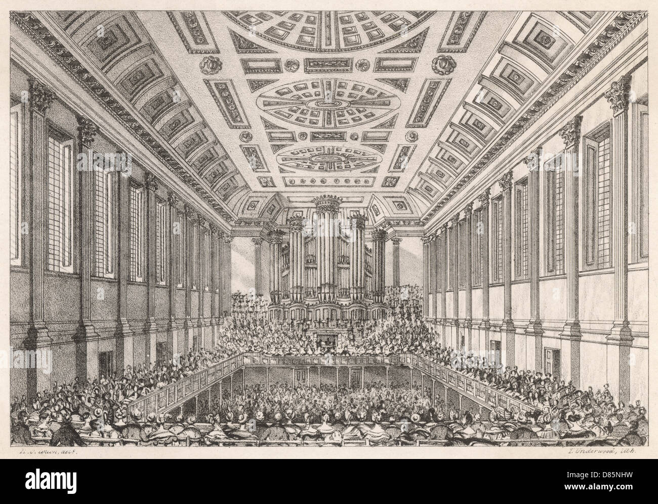 BIRMINGHAM TOWN HALL Stock Photo - Alamy