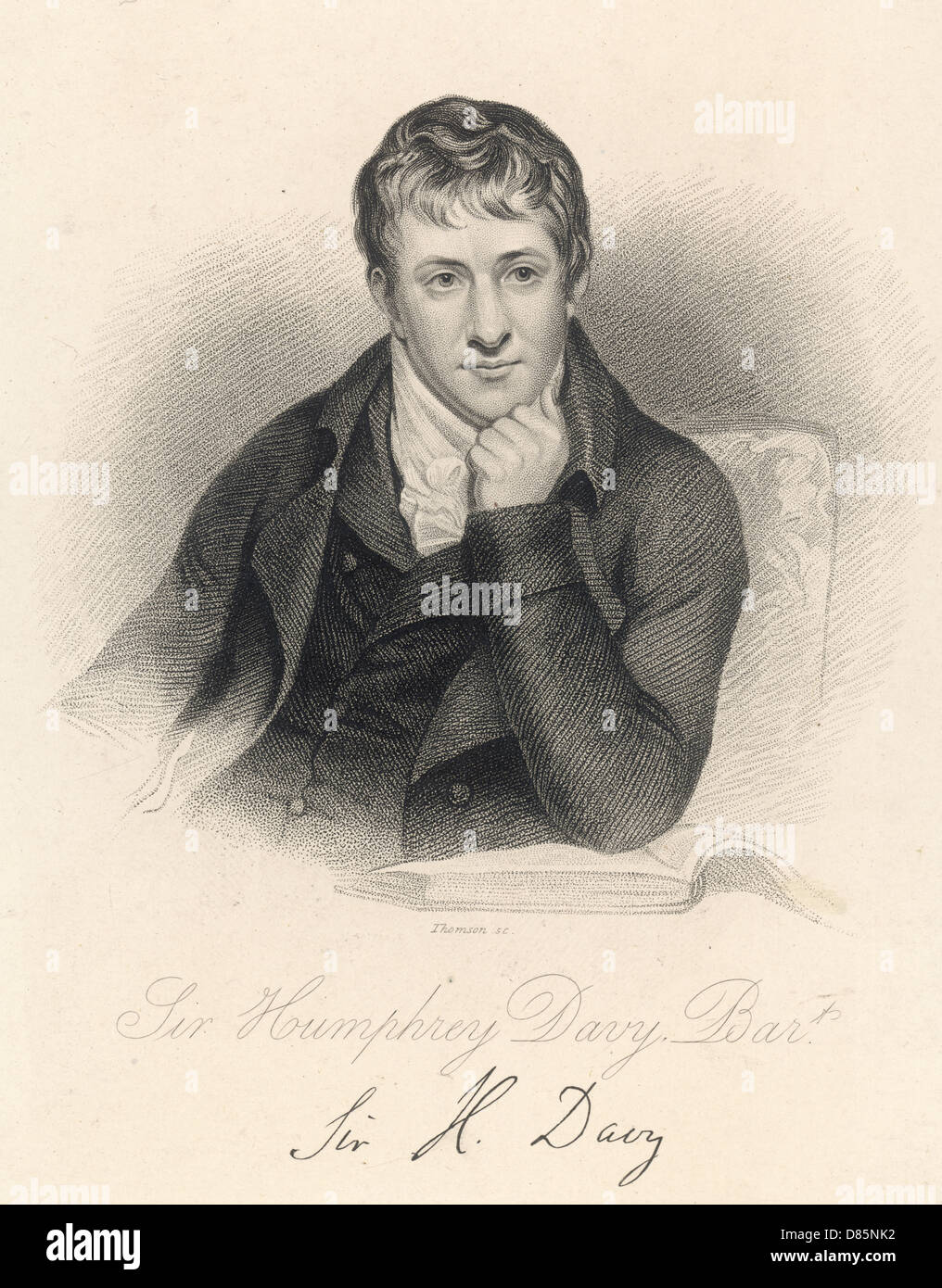Sir Humphry Davy Stock Photo - Alamy