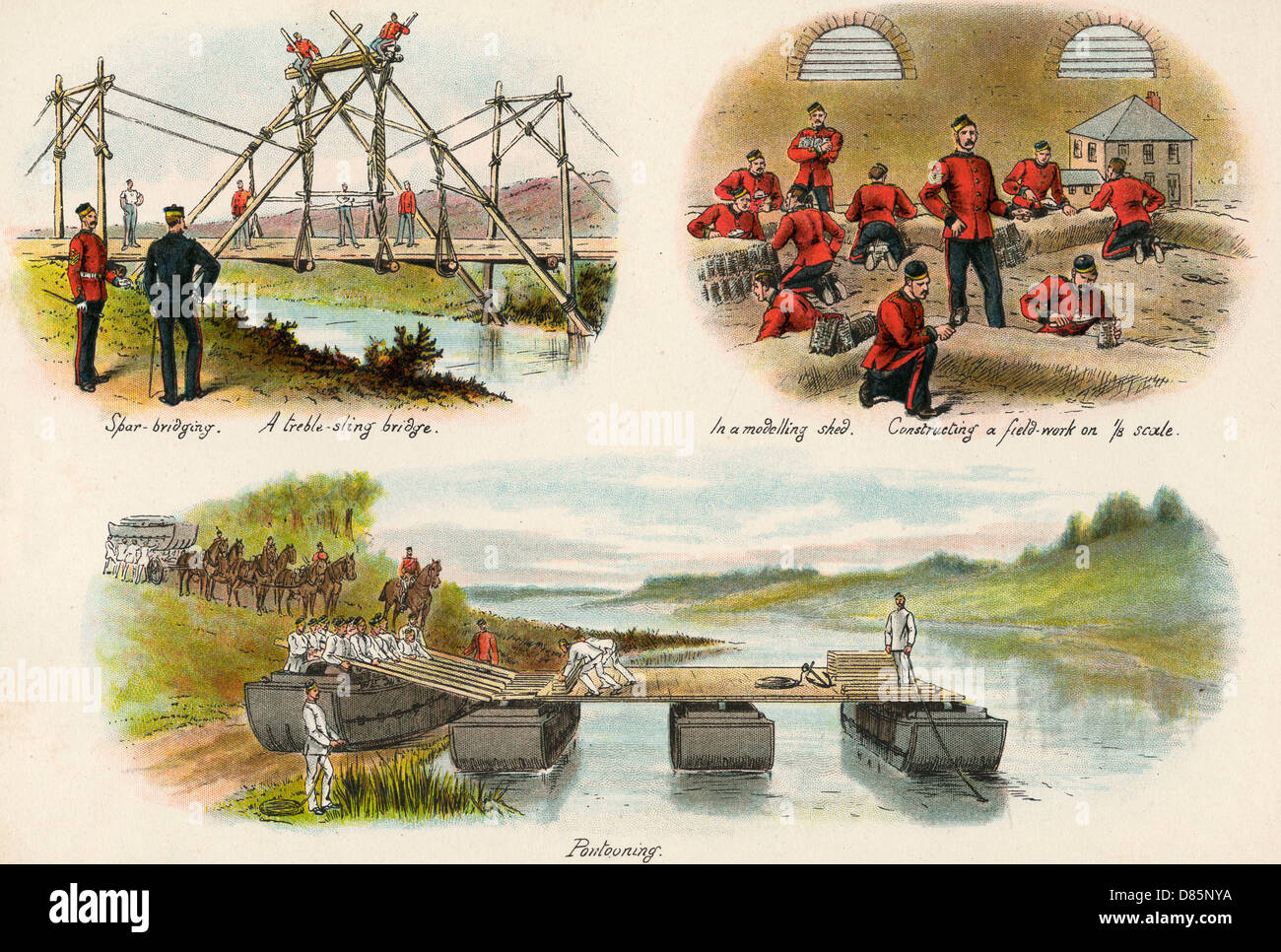 Various army training activities Stock Photo - Alamy