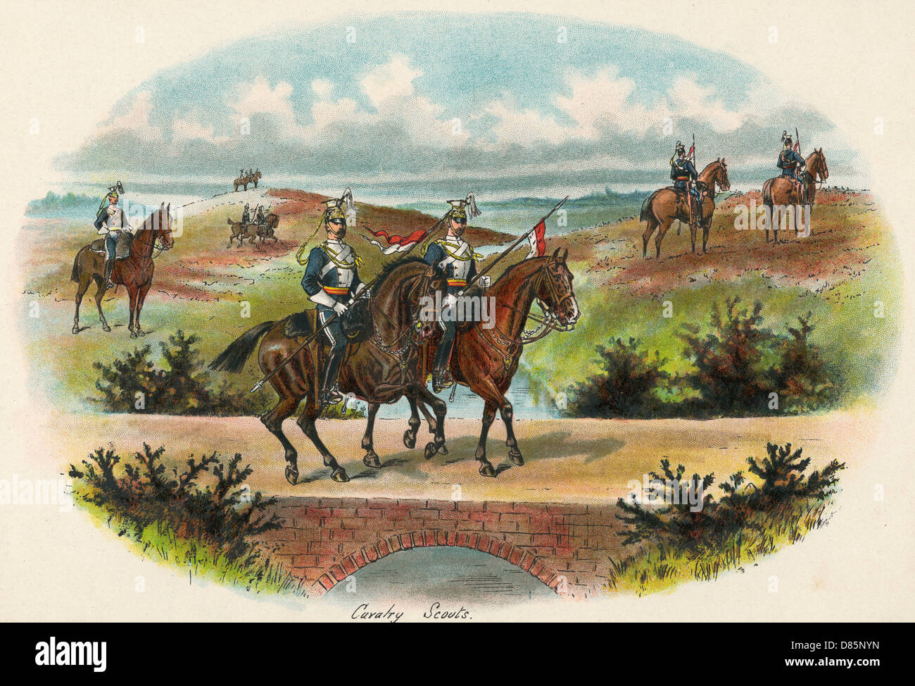 Military Cavalry Scouts Stock Photo - Alamy