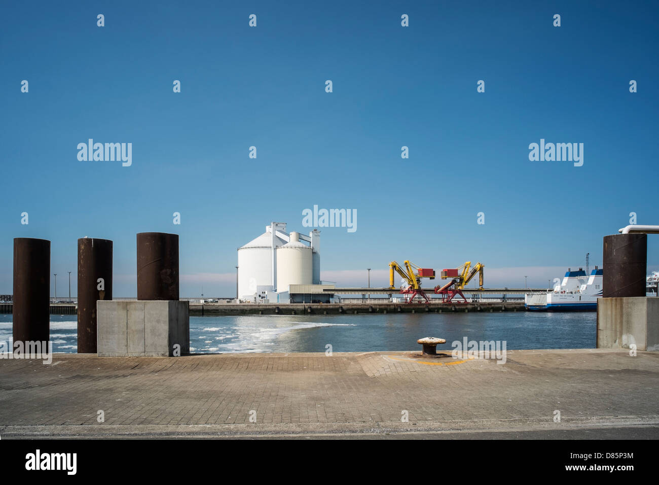 The Dock or Docks, Port of Calais France Stock Photo - Alamy