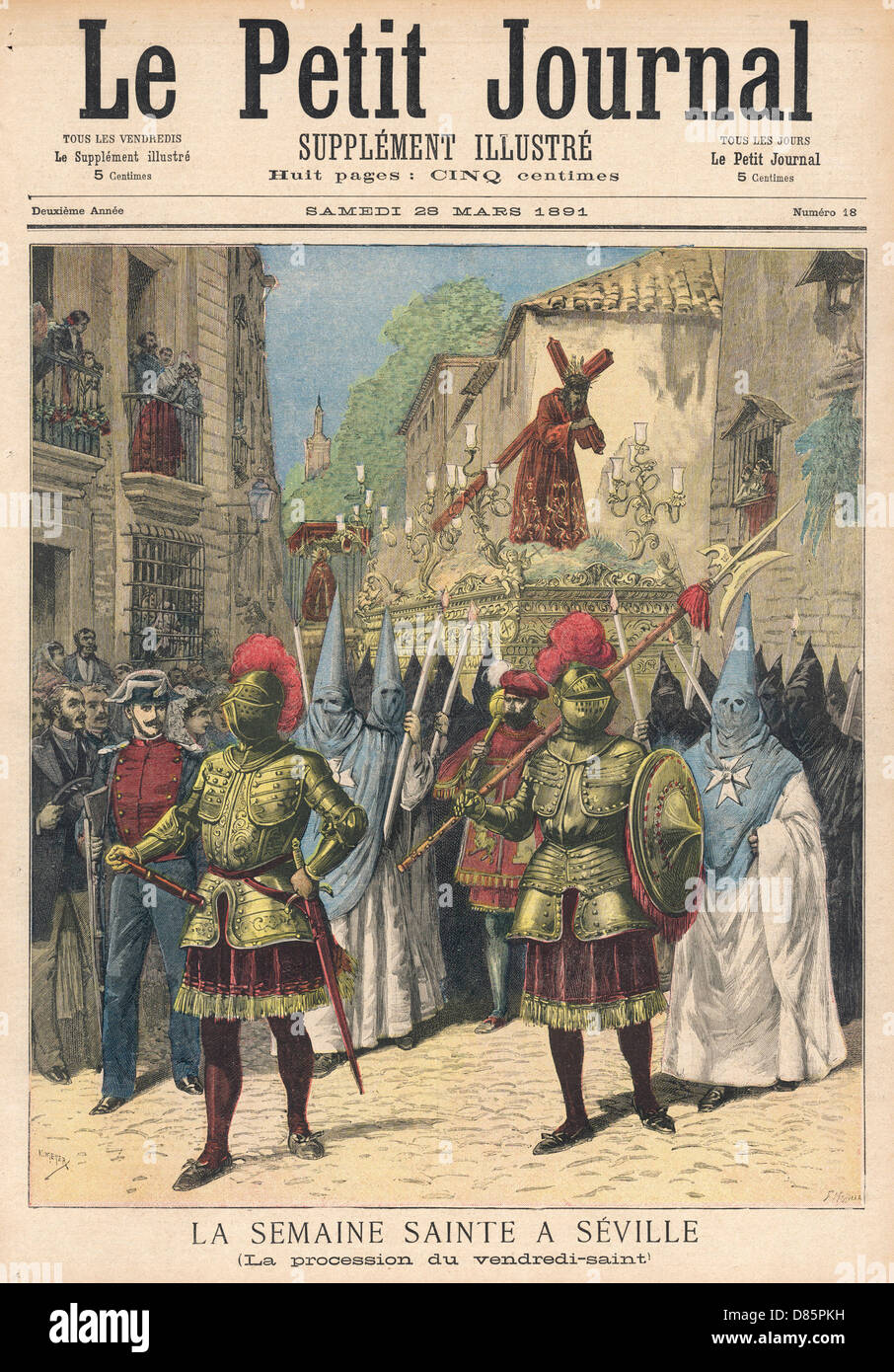 Good Friday procession in Seville Stock Photo - Alamy