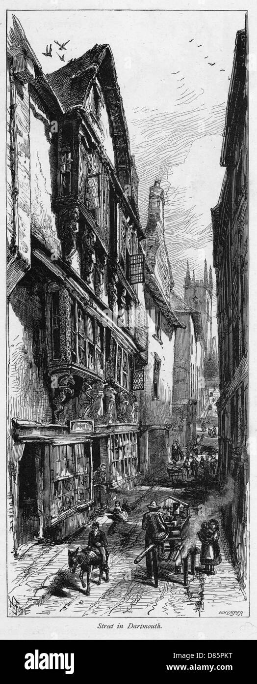 Dartmouth devon england Black and White Stock Photos & Images - Alamy