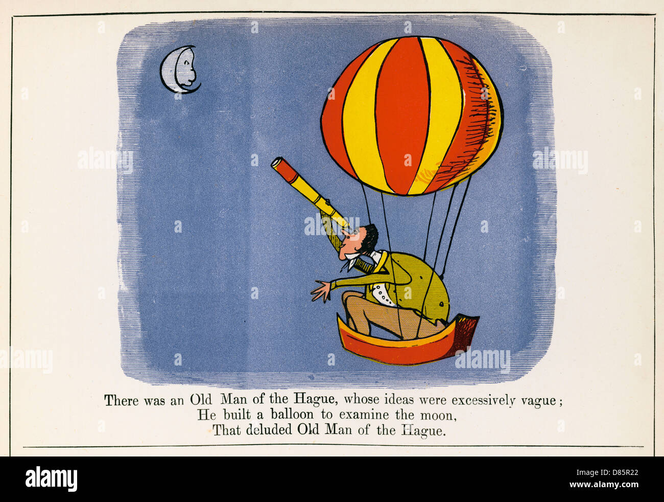 Old Man of the Hague, Edward Lear Stock Photo - Alamy