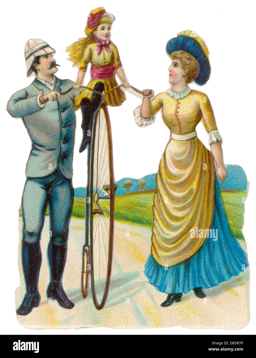 Victorian penny farthing hi-res stock photography and images - Alamy