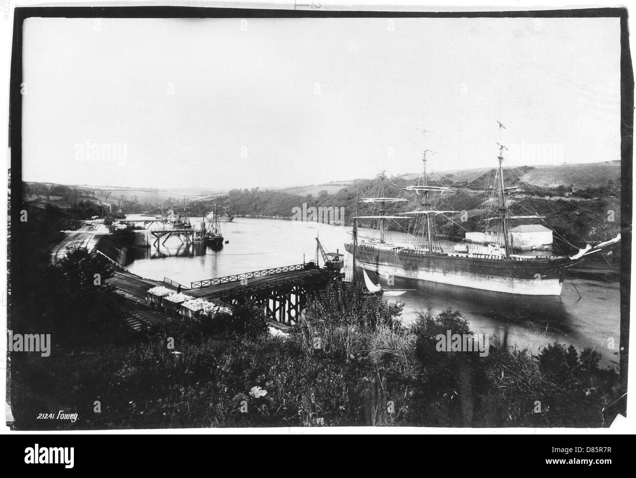 Fowey docks hi-res stock photography and images - Alamy