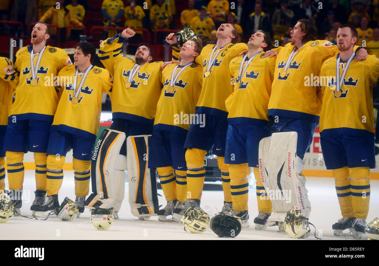 IIHF World Championships, Ice Hockey, final match Sweden vs ...