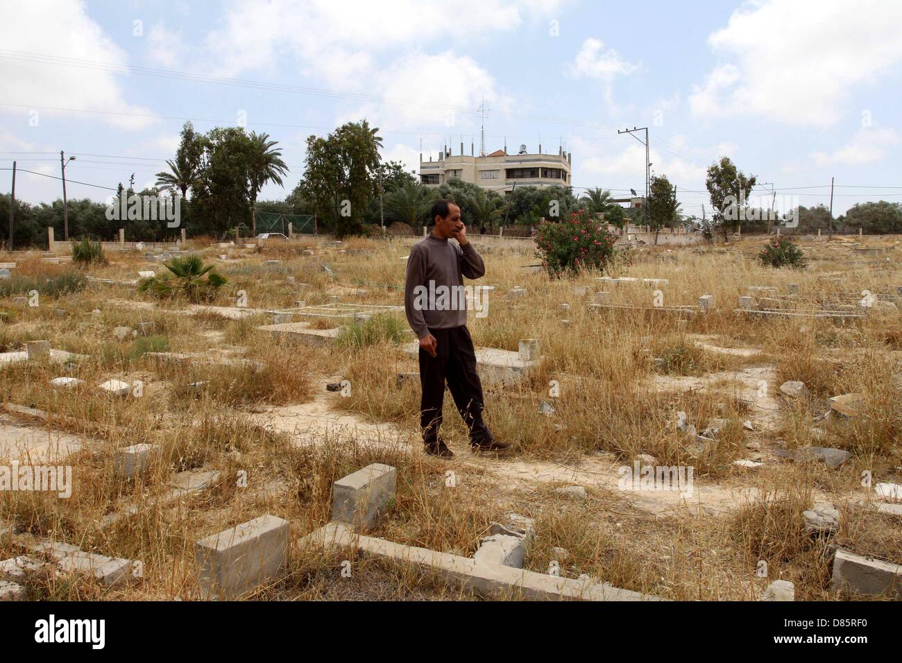 May 20, 2013 - Bureij, Gaza Strip, Palestinian Territory - Jamal al ...