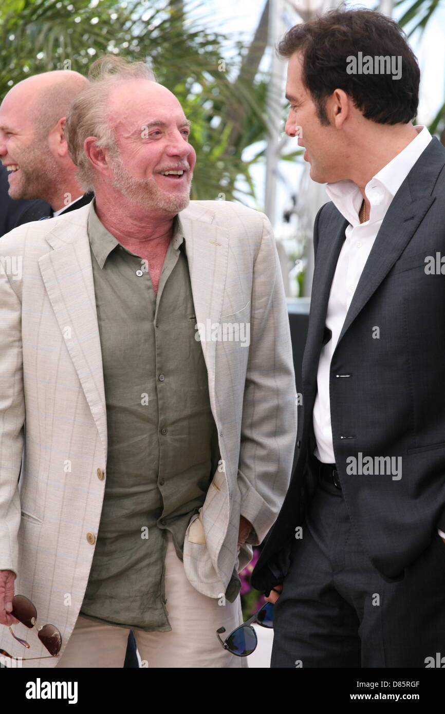 Cannes, France. 20th May 2013. Actors James Caan and Clive Owen at the ...