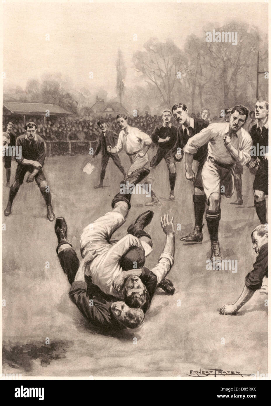 Early 1900s rugby player hi-res stock photography and images - Alamy