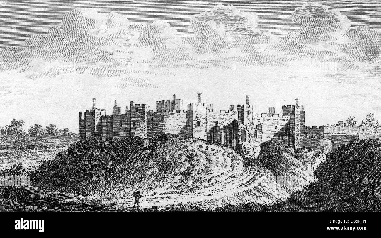 Framlingham castle Black and White Stock Photos & Images - Alamy