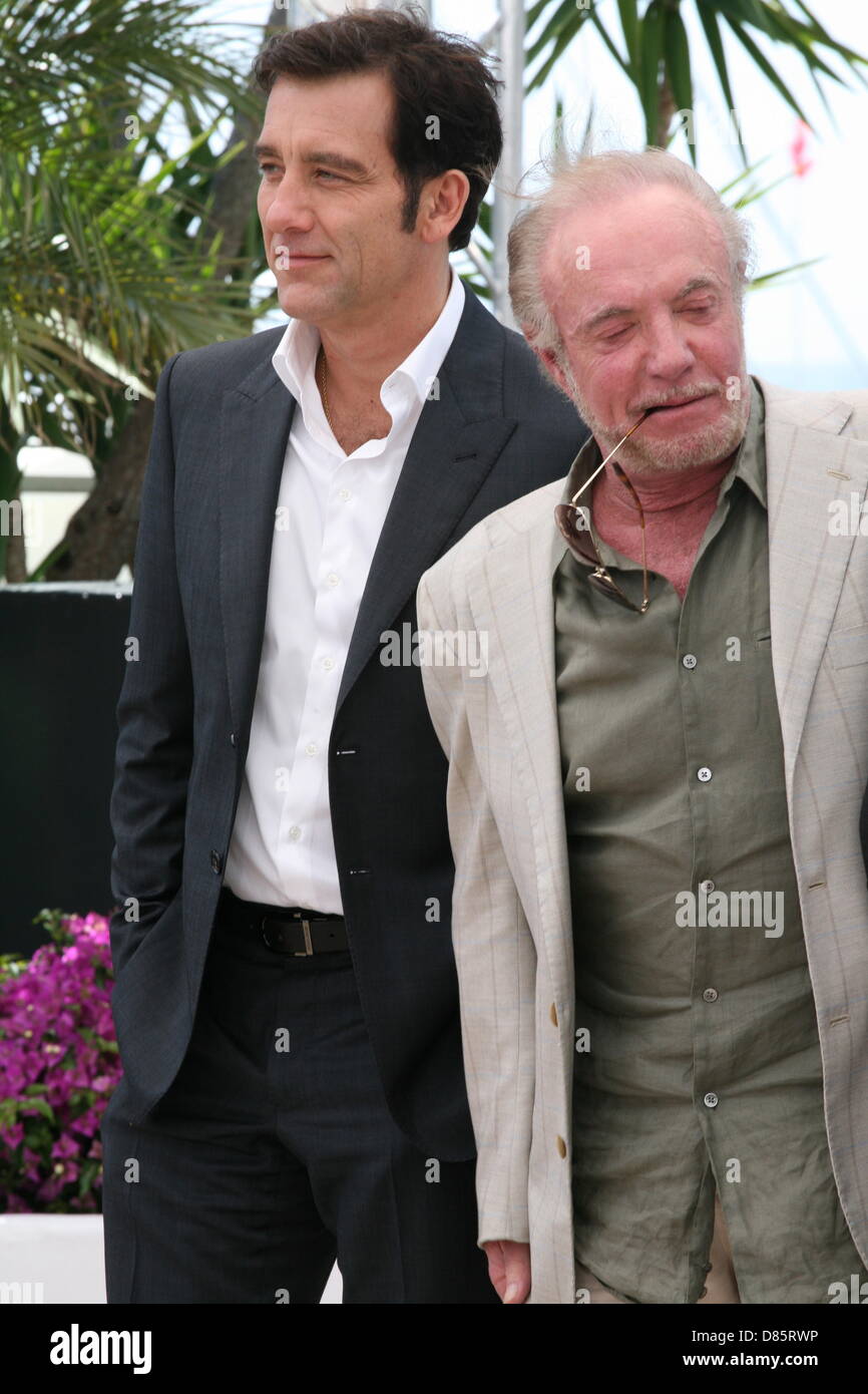 Cannes, France. 20th May 2013. Actors James Caan and Clive Owen at the ...