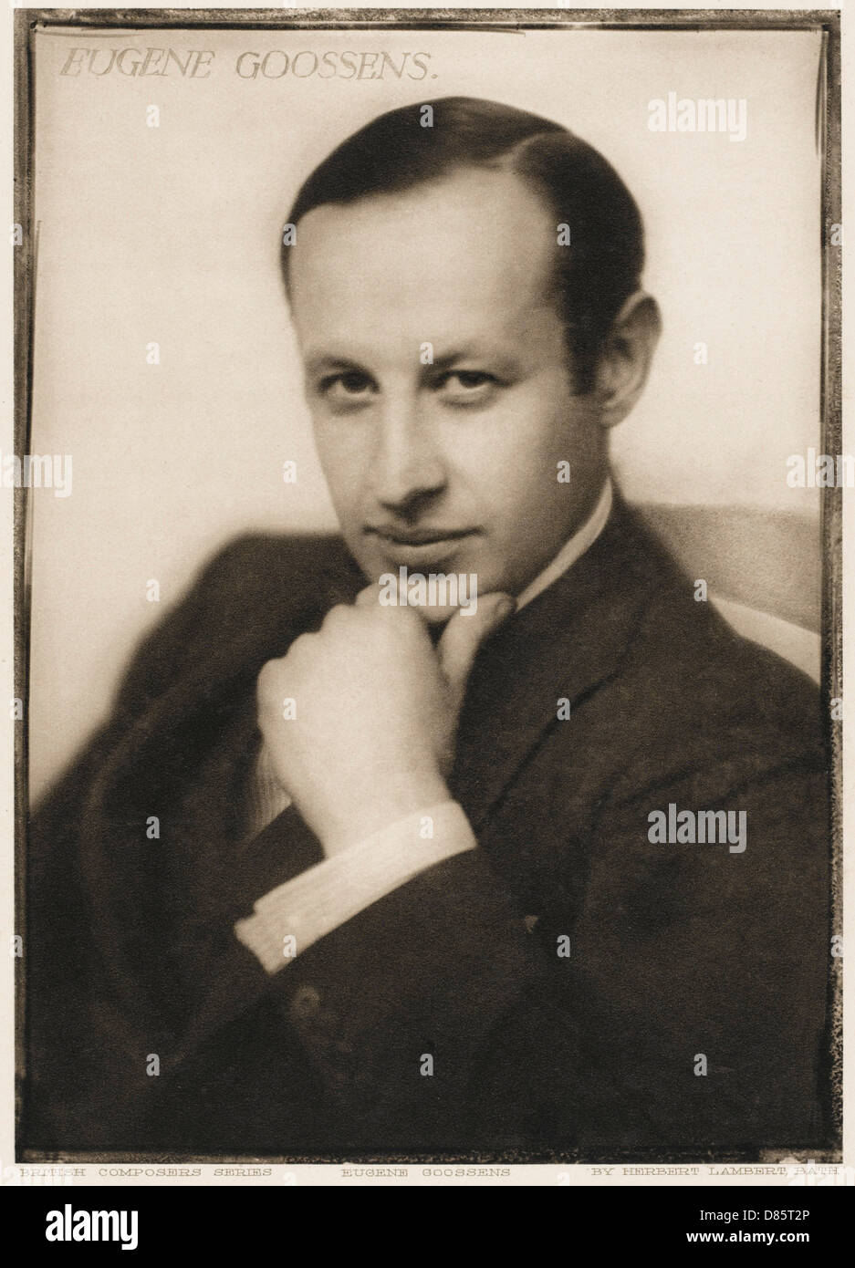 With eugene goossens hi-res stock photography and images - Alamy