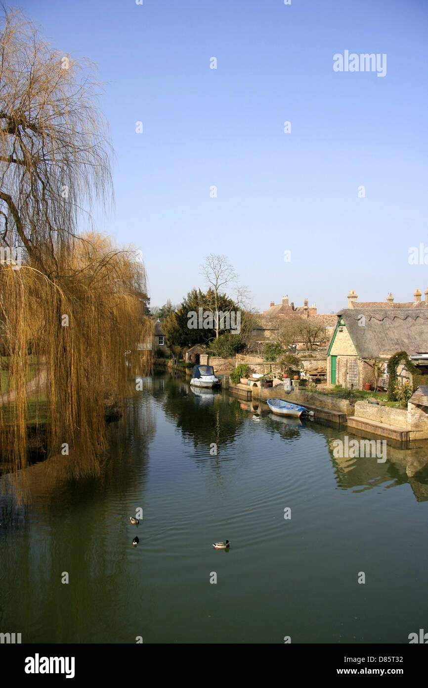 The Great River Ouse Godmanchester Stock Photo - Alamy