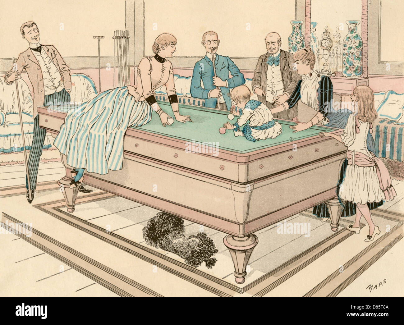 Billiards Historical High Resolution Stock Photography and Images - Alamy