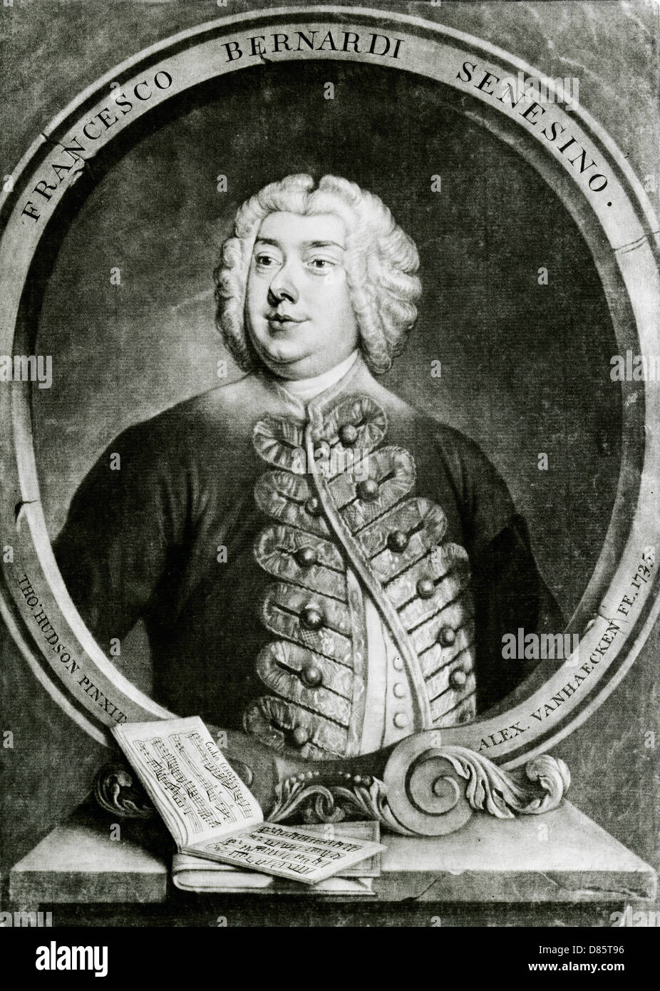 Francesco Bernardi Senesino Stock Photo: 56677186 - Alamy