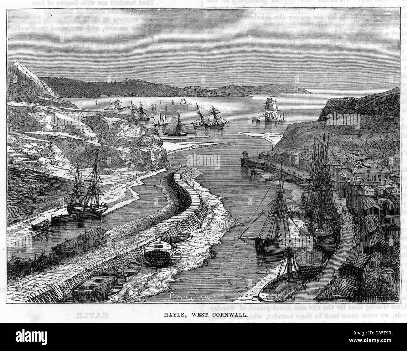 Hayle harbour hi-res stock photography and images - Alamy