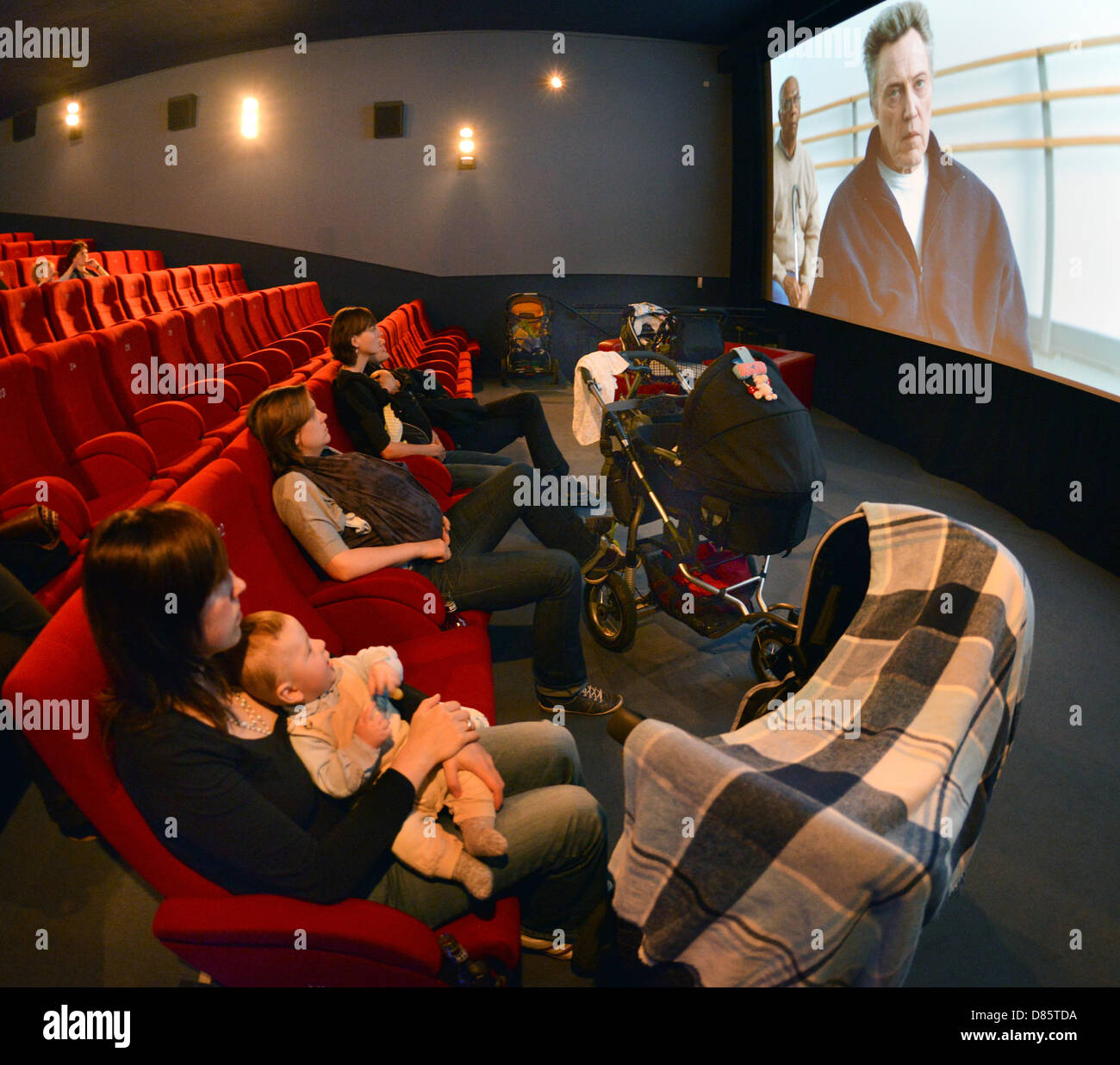 Mother and baby cinema hi-res stock photography and images - Alamy