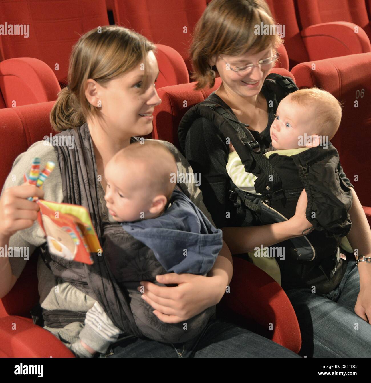 Mother and baby cinema hi-res stock photography and images - Alamy